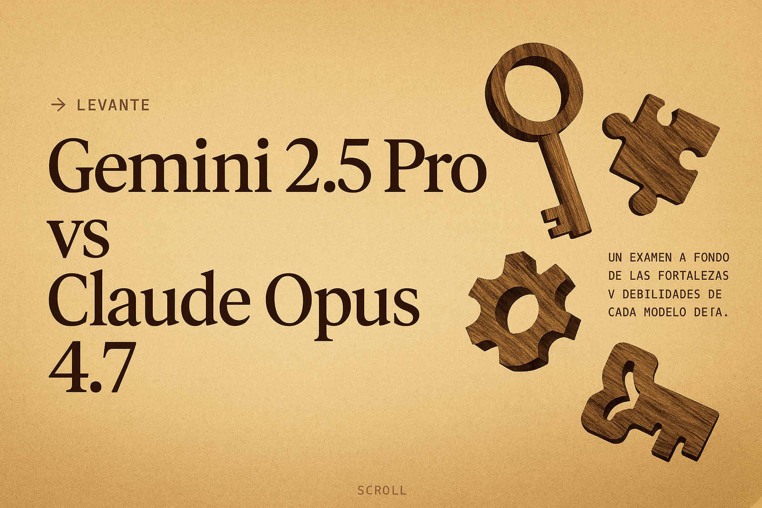 Gemini 2.5 Pro vs Claude Opus 4.7: comparativa abril 2026